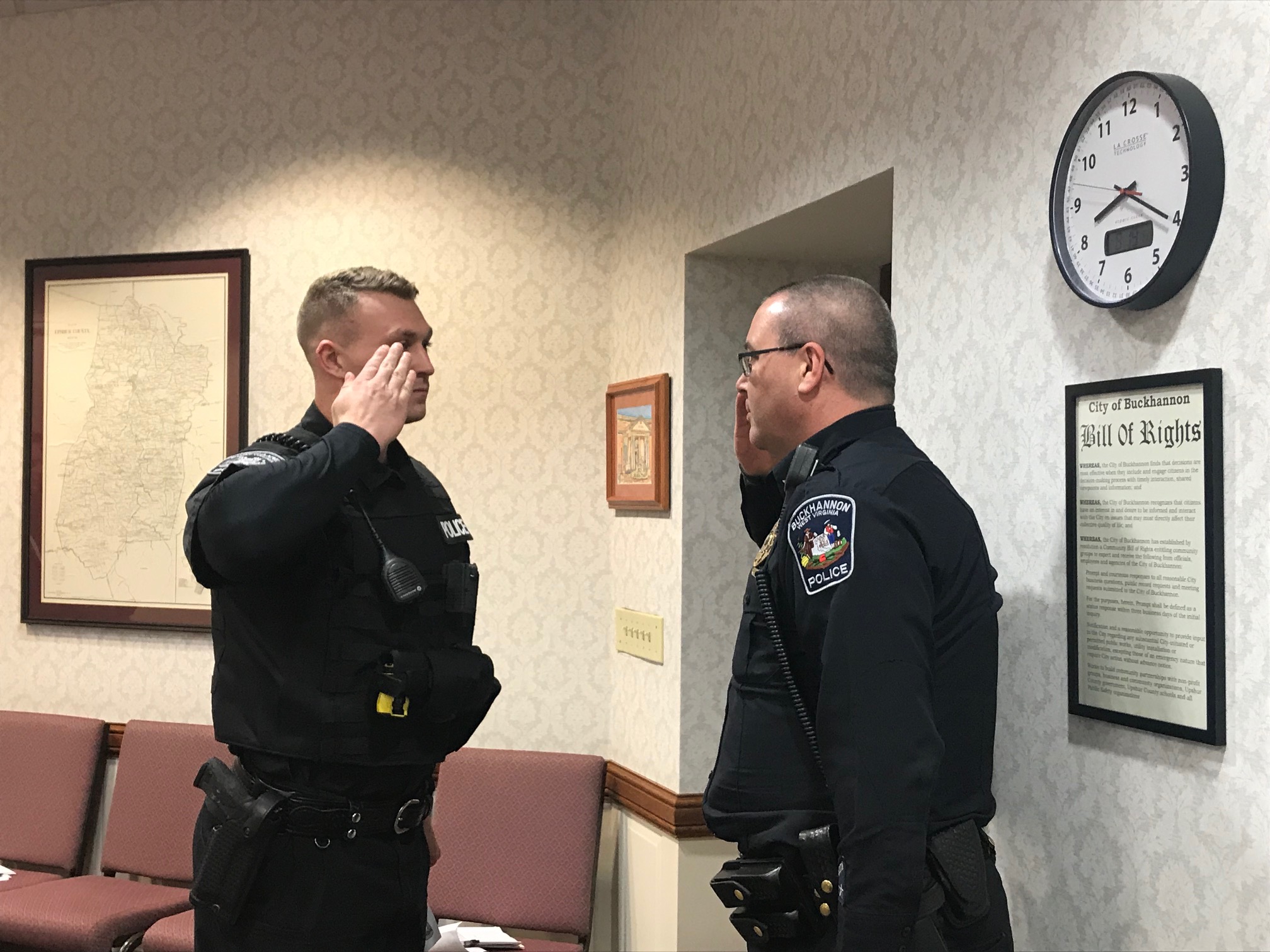 CITY OF BUCKHANNON » Patrolman Tanner Collins receives Meritorious ...