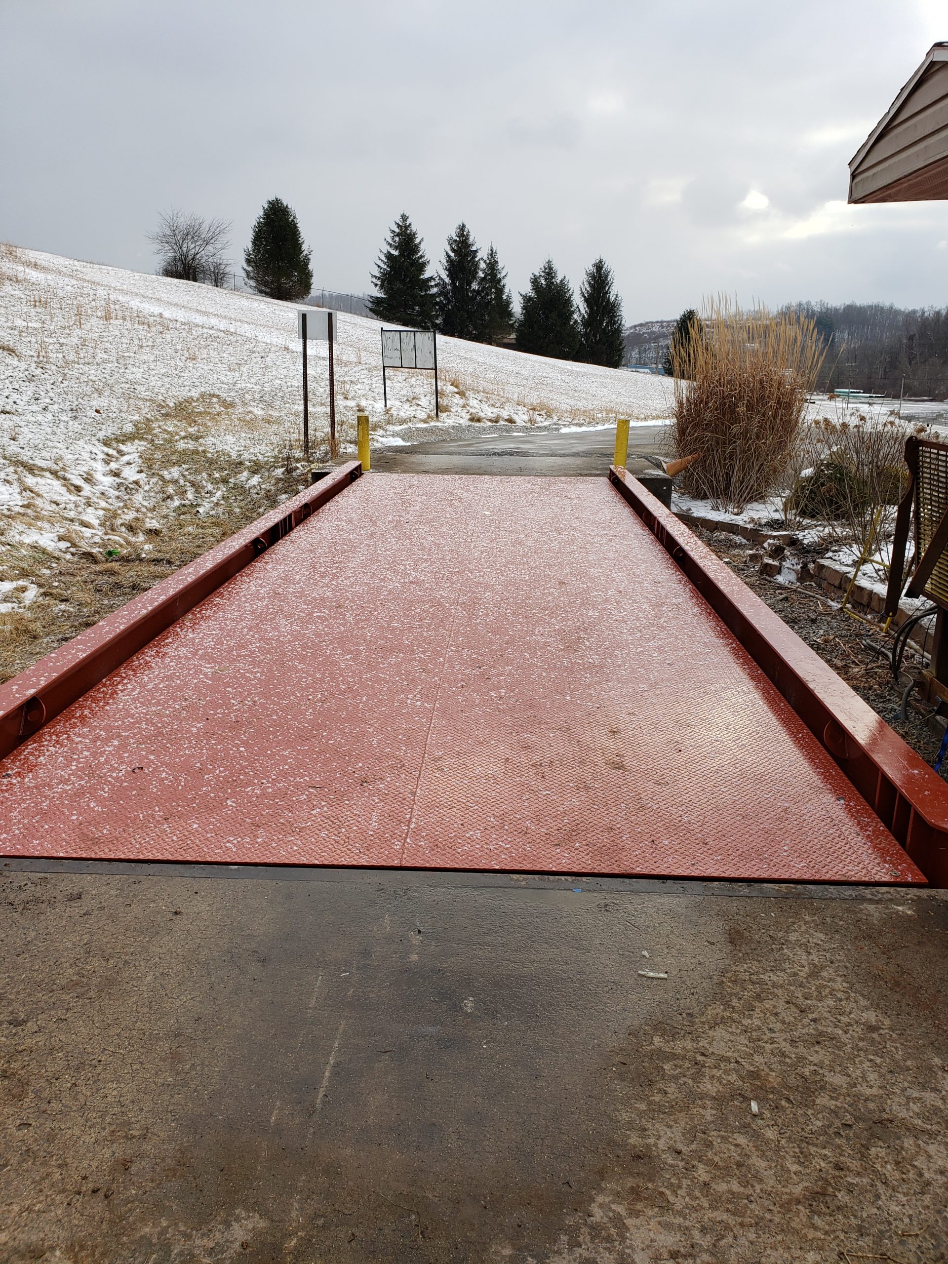 CITY OF BUCKHANNON » New scale installed at the Buckhannon Transfer Station