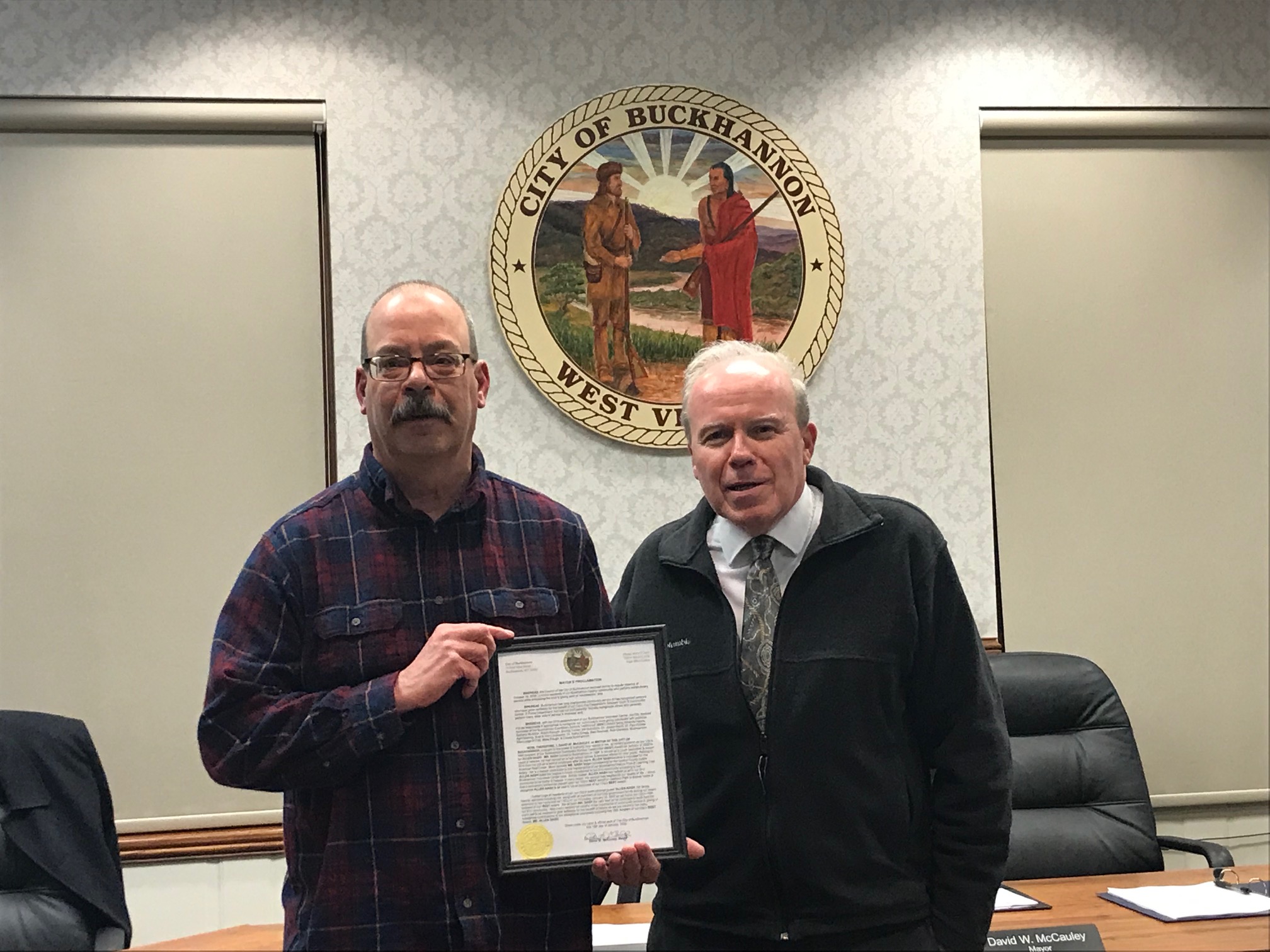 CITY OF BUCKHANNON » BEST for January: Allen Nash, Thank you!