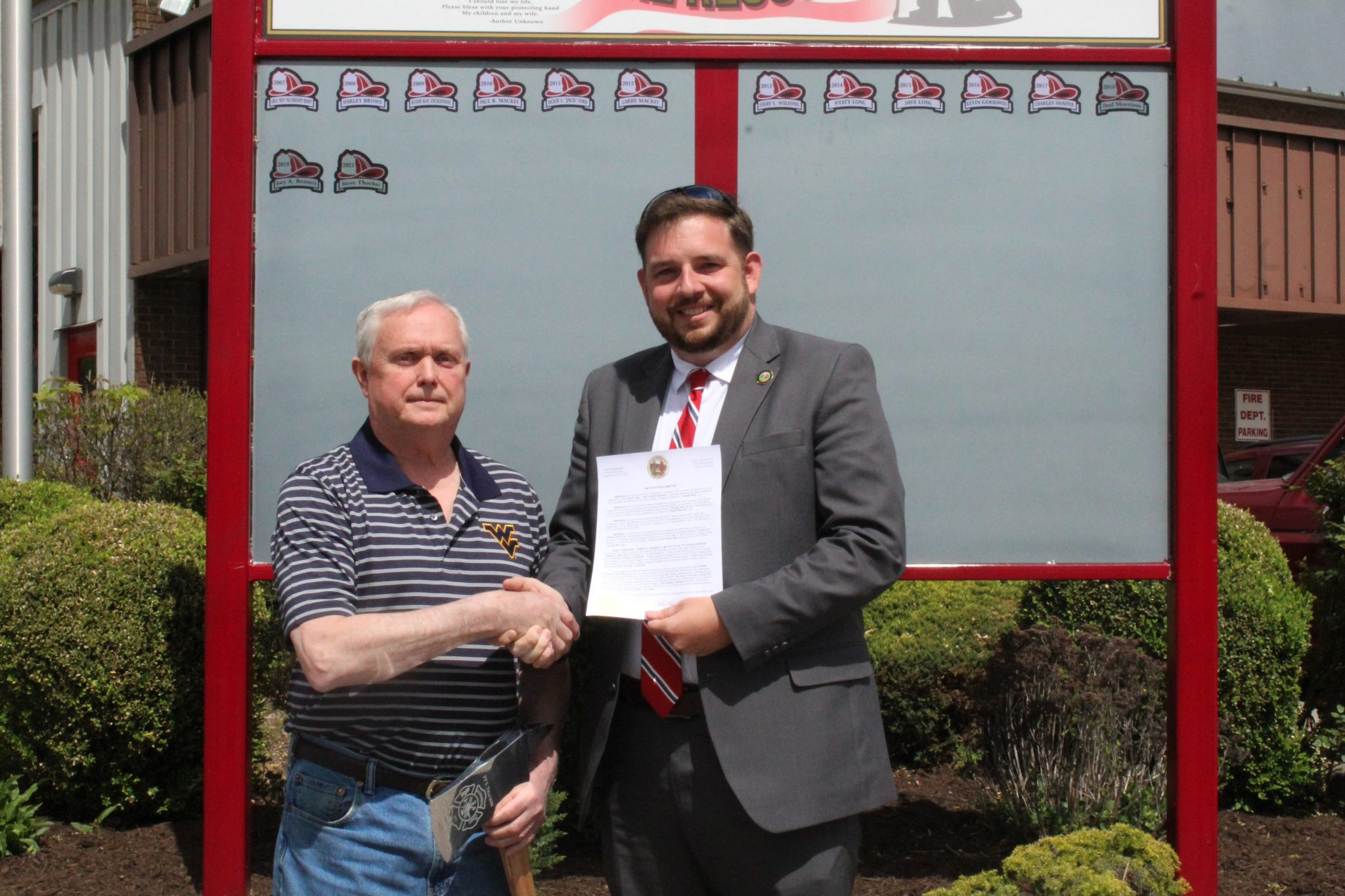 CITY OF BUCKHANNON » City Celebrates “Friendly Way Day” and Honors ...